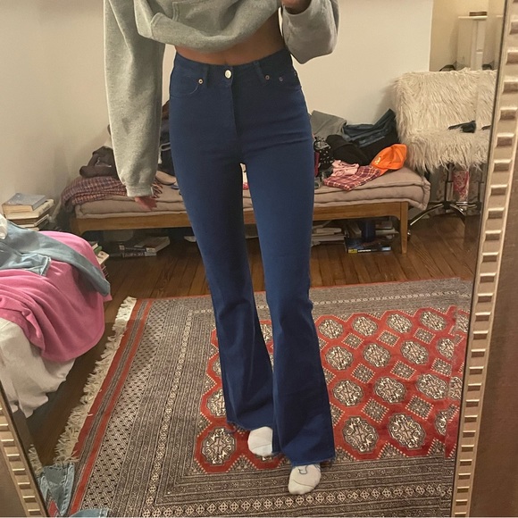 Zara | Jeans | Zara High Rise Flare Jeans | Poshmark